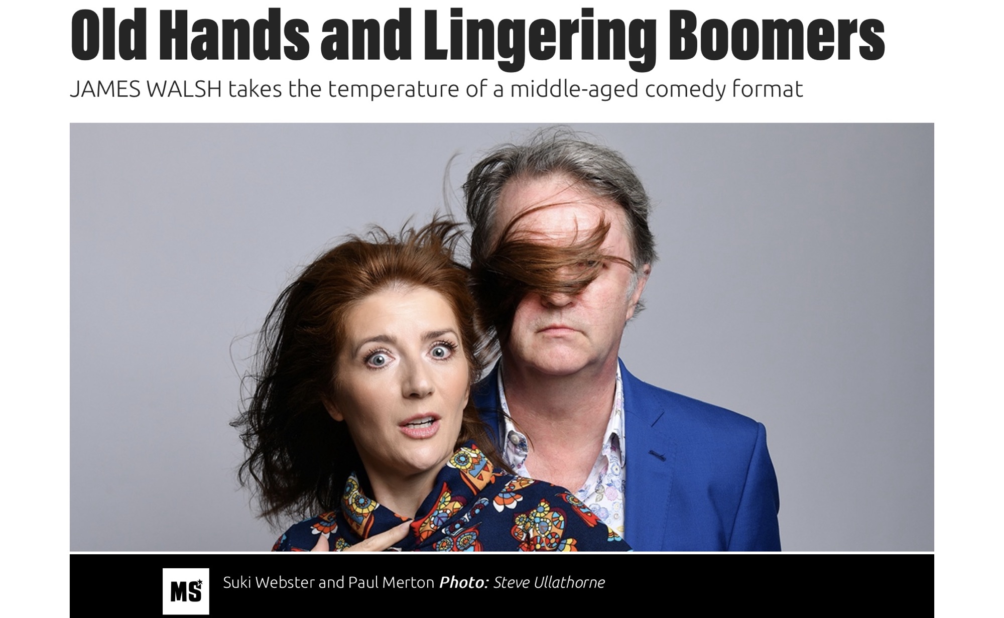 Review: Paul Merton and Suki Webster’s Improv Show, Comedy Store – jamesofwalsh