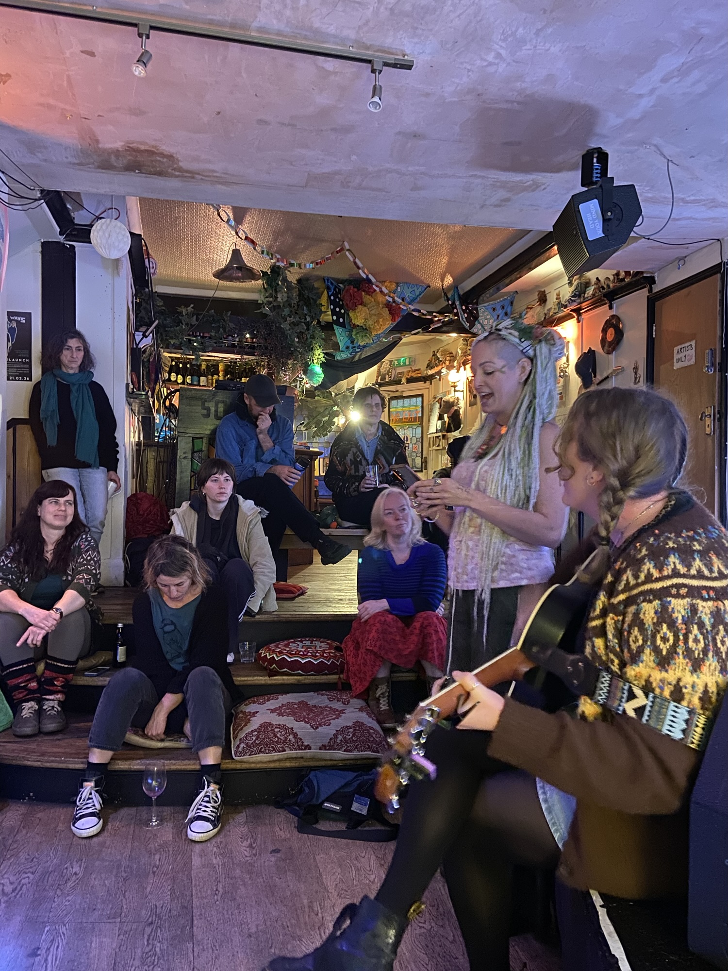 The Threechurches at Brighton Folk Choir End-Of-Term Cabaret, and Christmas Panto in Kemptown ...